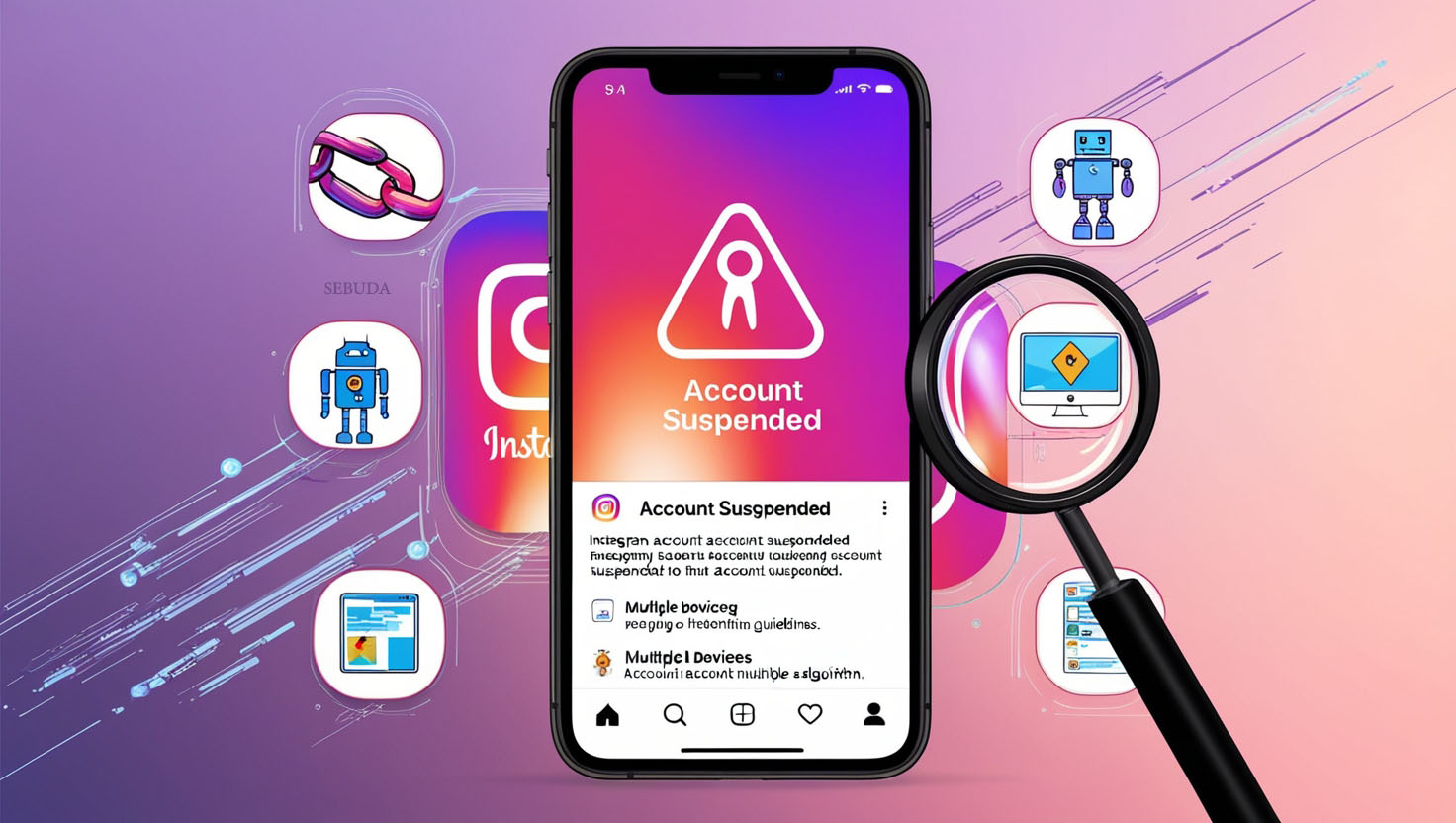 Why Did Instagram Suspend My Account?|Sebuda
