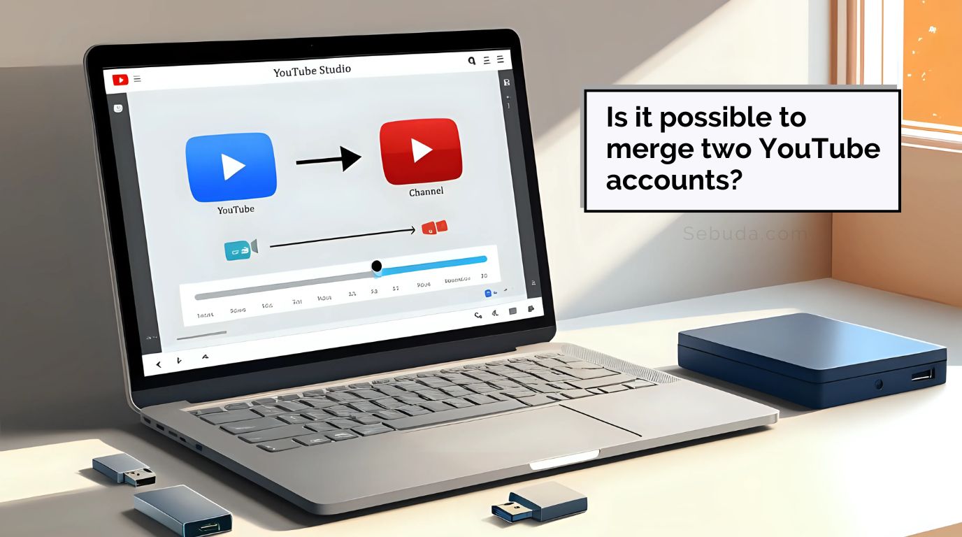 Is it possible to merge two YouTube accounts? | Sebuda